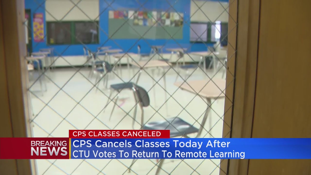 CPS Cancels Classes Wednesday After CTU Votes To Return To Remote Learning