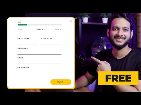 How to Create a Multi Step form on WordPress for FREE.