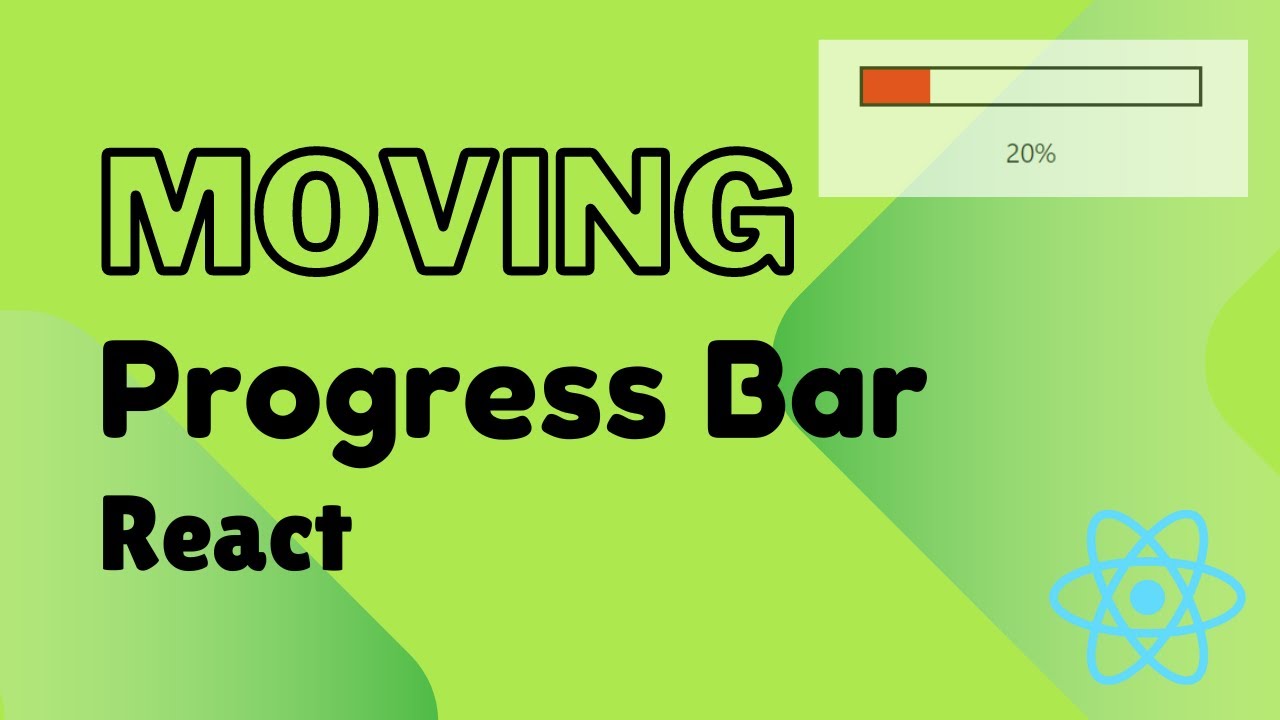 Custom Progress Bar in React | React Progress Bar with Percentage | setInterval | React