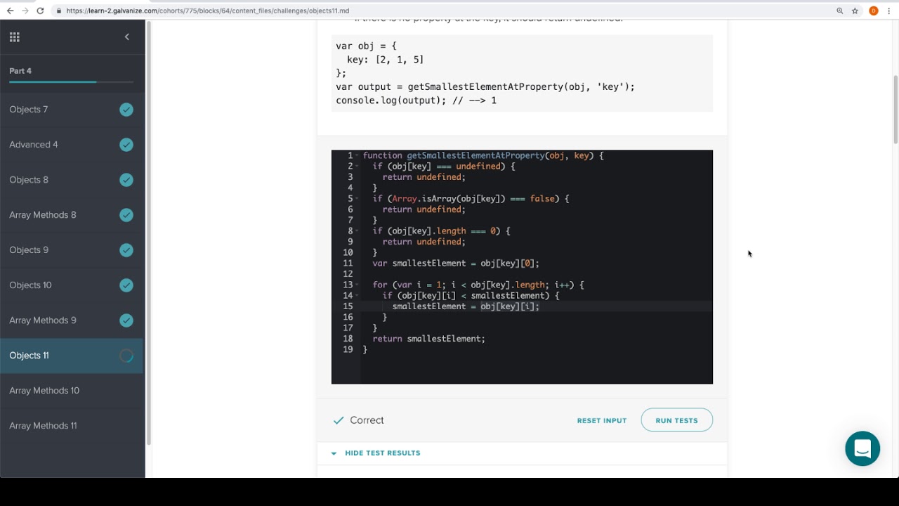 Module 1 - Objects 11