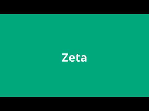 what is the meaning of Zeta