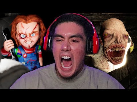 DONT TELL ANYONE YOU SAW ME GETTING SCARED FROM THESE WHACK JUMPSCARES | Free Random Games