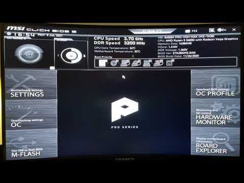 How To Enable Secure Boot & fTPM - MSI Click BIOS 5