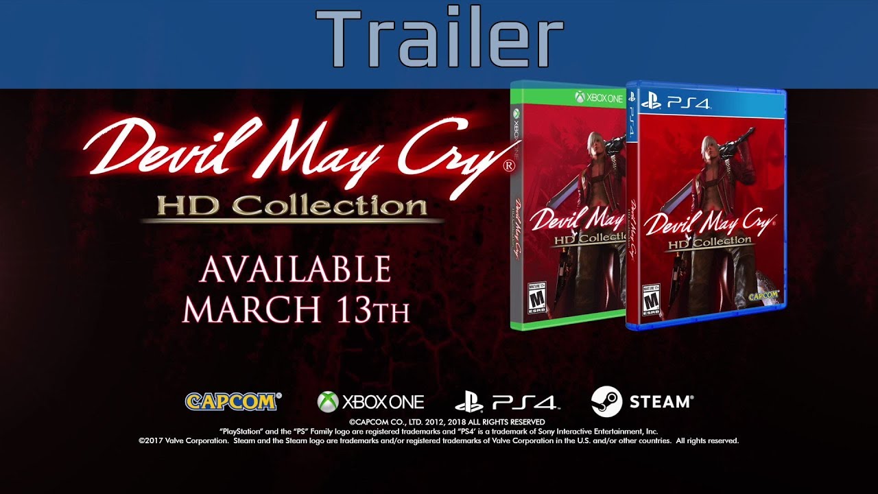 Devil May Cry HD Collection - Twitch Prime Trailer [HD 1080P/60FPS]