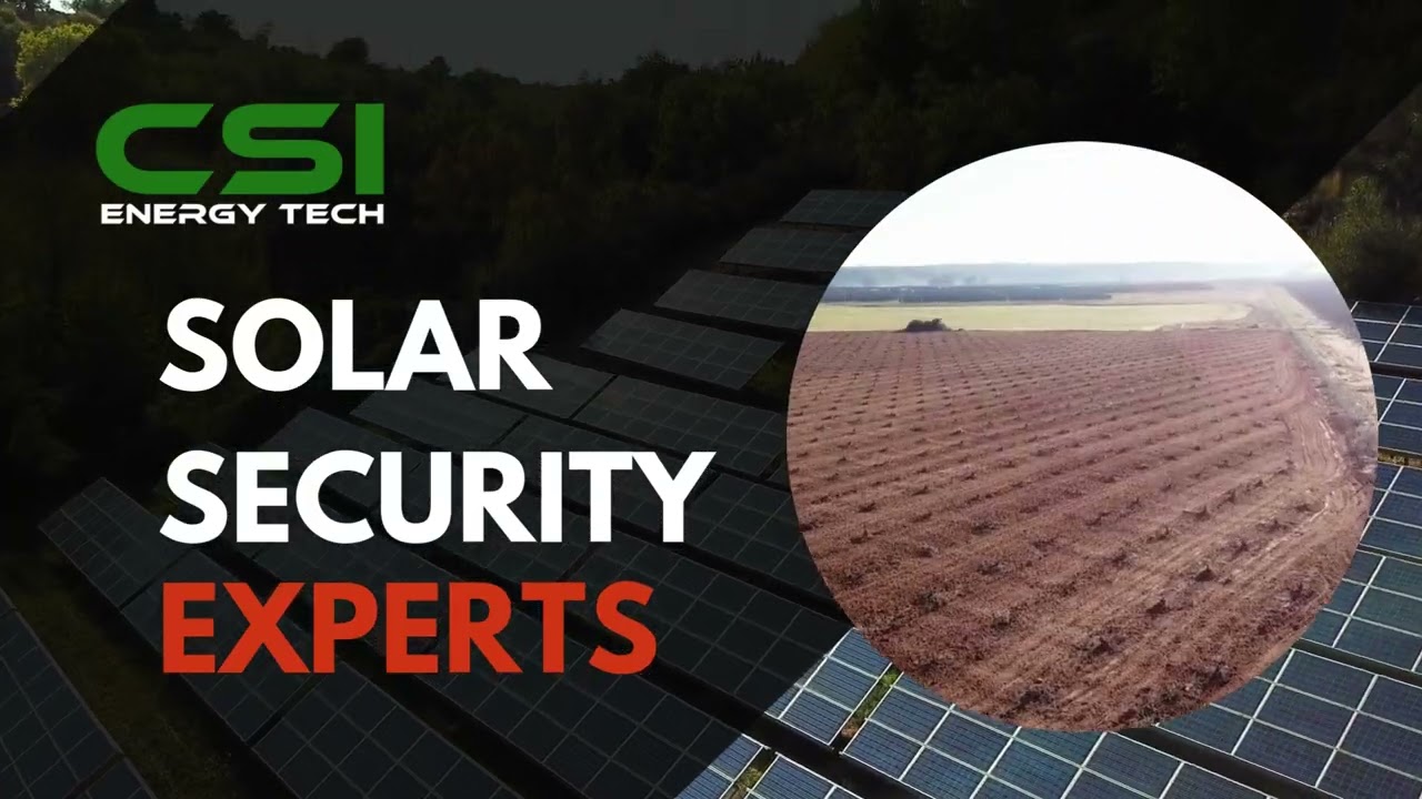 PV Security Solutions | CSI ENergy Tech
