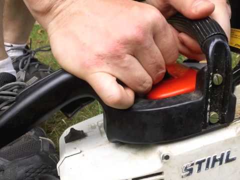 STIHL 011 AVT Chainsaw Problem