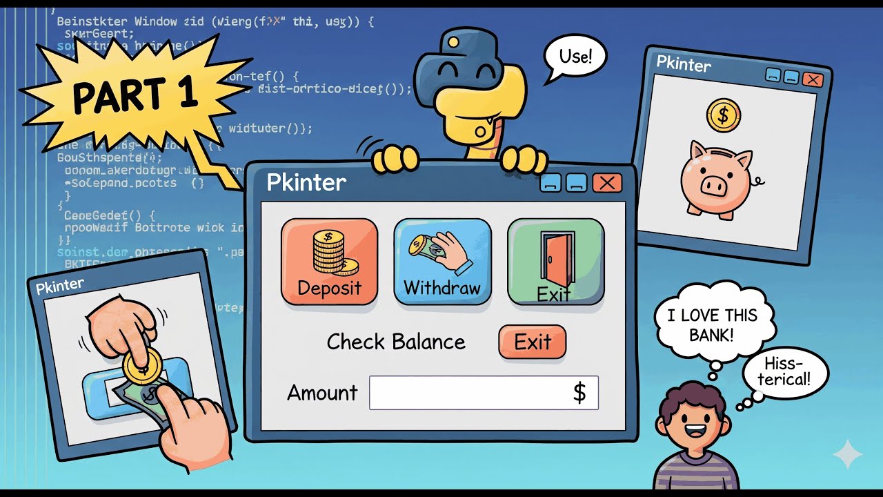 Banking System GUI version part 1
