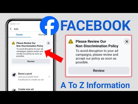 Please Review Our Non-Discrimination Policy Facebook | Please Review Our Non-Discrimination Policy