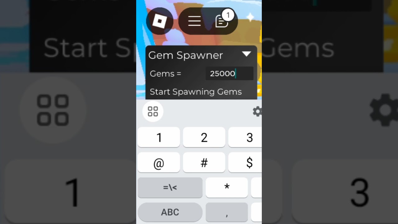 Gems spawner pet sim 99