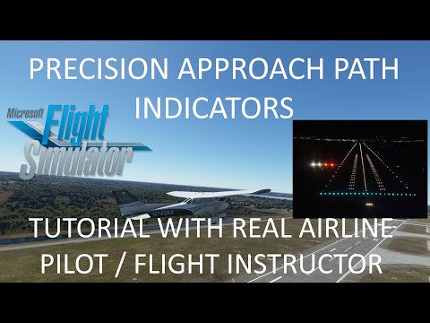 PAPI Approach Lights | Theory Quickie | Microsoft Flight Simulator | Real Airline Pilot / Instructor