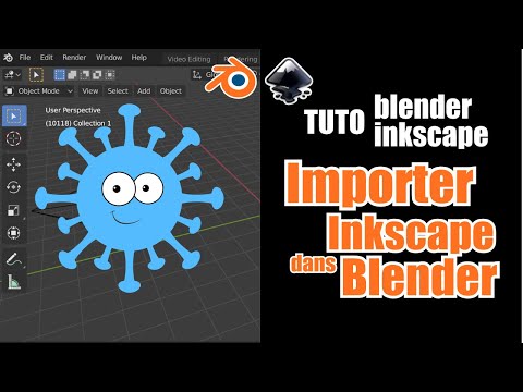 Tuto Inkscape-Blender : importer et animer une illustration inkscape ...