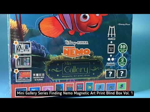 Soap Studio Mini Gallery Series Finding Nemo Magnetic Art Print Blind Box Vol. 1 (10 characters)