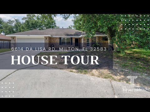 Your Dream Home in Milton, Florida! | Home Tour | 6614 Da Lisa Rd | Sold!!
