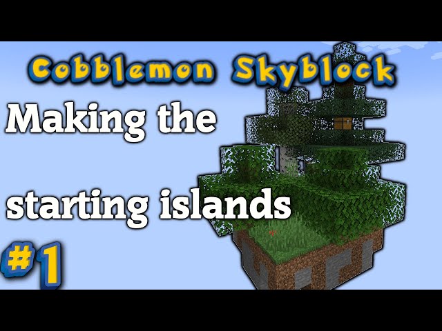 Cobblemon skyblock Minecraft Map