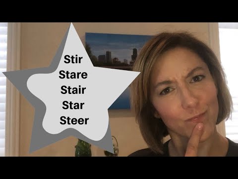 How to Pronounce  STIR STARE STAIR STAR STEER - English Pronunciation Lesson