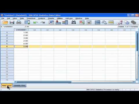 Introduction to IBM SPSS Statistics (V20) (0G500G): how to originate ...