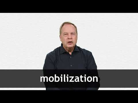 MOBILIZATION definition and meaning | Collins English Dictionary