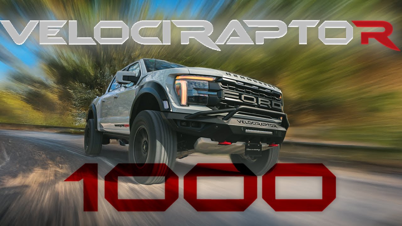 Hear the Hennessey VelociRaptoR 1000 Ford F-150 Raptor R Sing the Song ...
