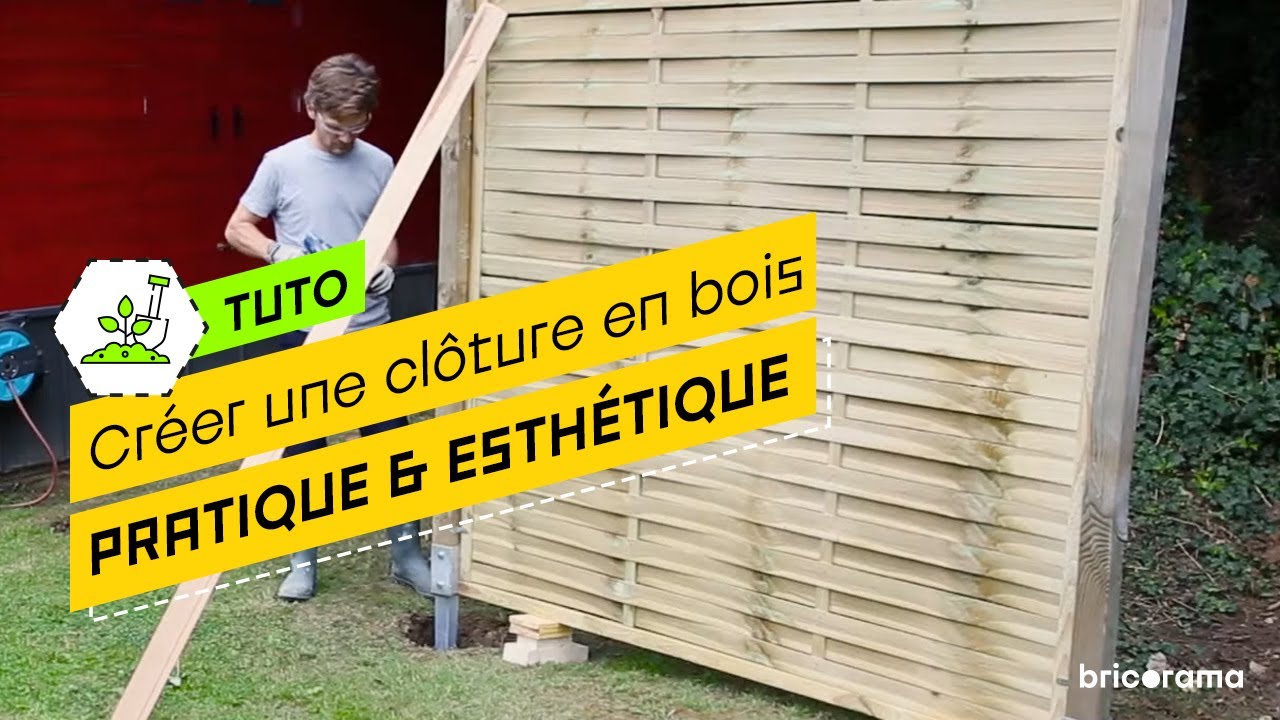 Comment poser des panneaux en bois claustra ? Bricorama