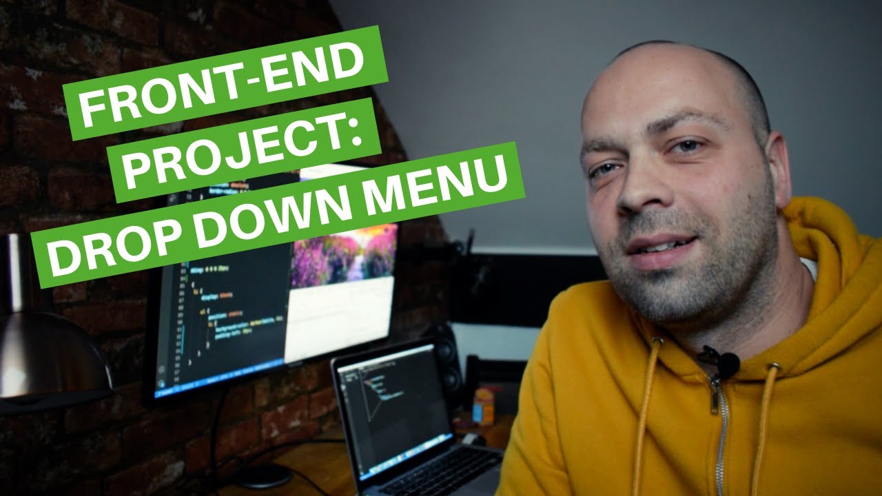 Front-end Project: Drop-down menu [HTML/CSS]