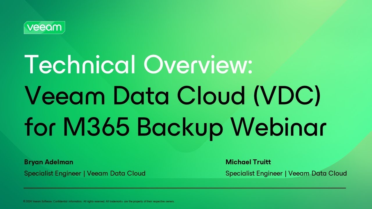 Veeam Microsoft 365 Backup Demo Veeam Microsoft 365 Backup Demo