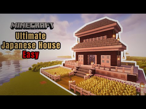 Japanese House Tutorial in Minecraft............@ghostsapgg #minecraft #gaming