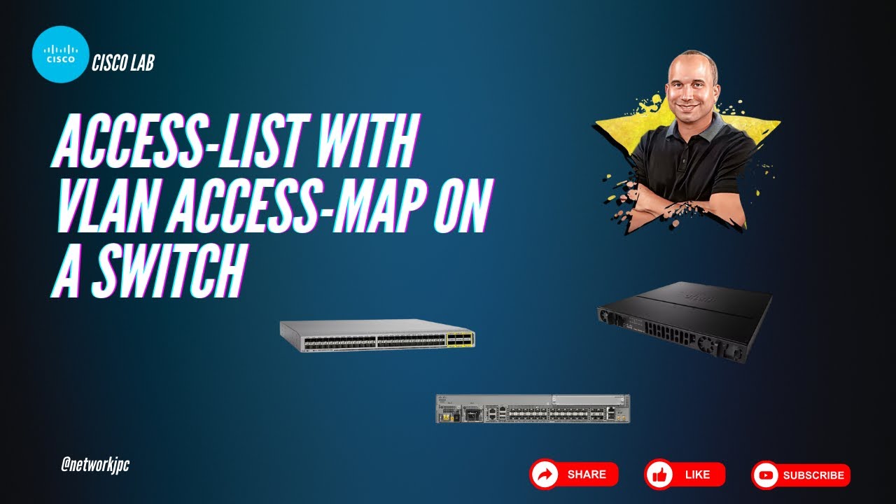 Cisco - Access-list with VLAN Access-Map on a Switch