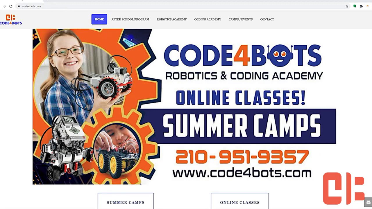Code4Bots Online Classes!