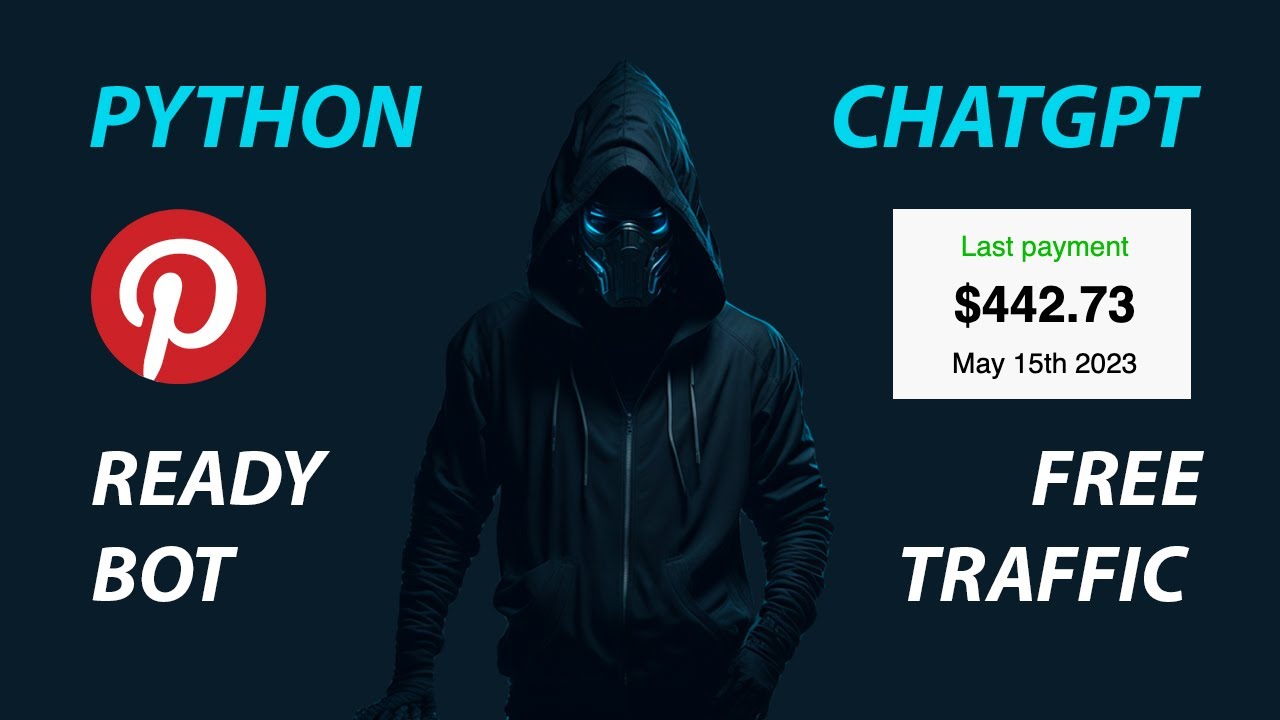 Easy Pinterest Automation for Gaining Free Traffic. Python (Pillow) + ChatGPT