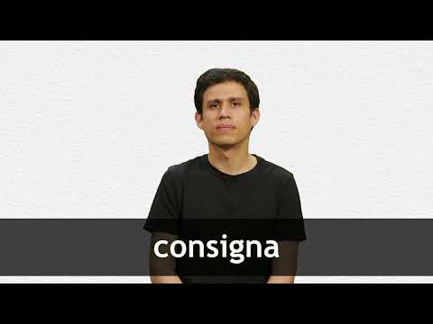 English Translation of “CONSIGNA” | Collins Spanish-English Dictionary