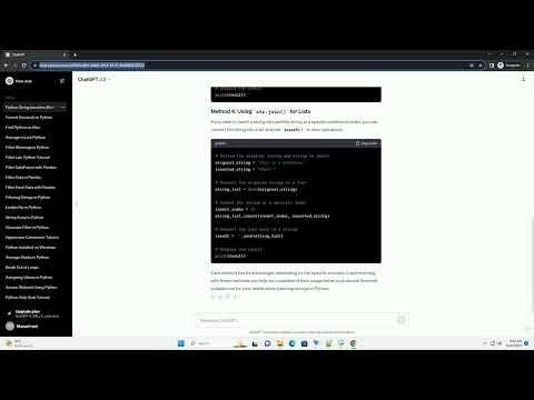 how to insert string in python