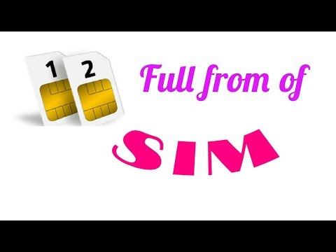 SIM full meaning