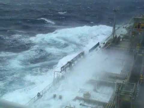 Storm With Force 10 By Beaufort Scale In Atlantic