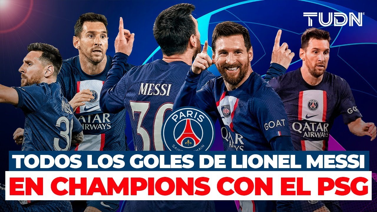 Is he staying or going? 🧐🏆 ALL OF Messi'S GOALS WITH PSG | Champions League | TUDN