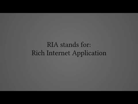 What Does "RIA" Stand For?