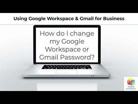 How do I change my Google Workspace or Gmail Password?