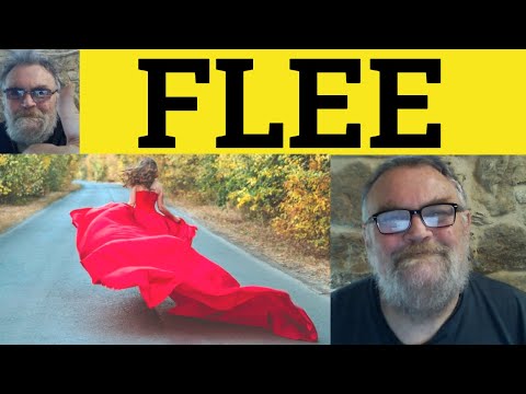 🔵 Flee Meaning - Fled Examples - Flee Definition - Fled Explained - Irregular Verbs - Flee Fled
