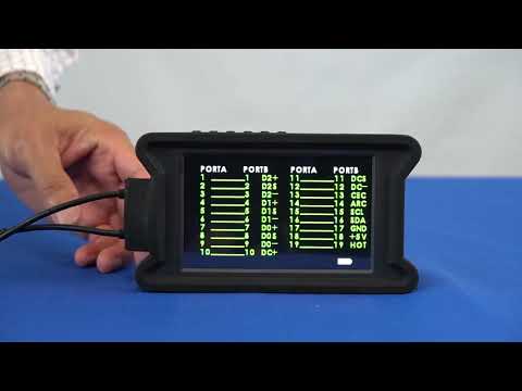 Steren HDMI® Tester training - How to use