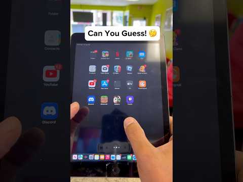 Nobody Guess it Right ???? #shorts #apple #ipad