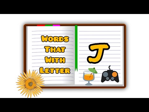 15 words that start with letter J/j letter words