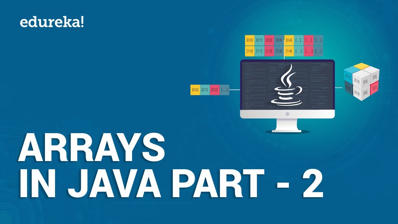 Arrays in Java - 2 | Searching and Sorting Arrays in Java | Java Tutorial for Beginners | Edureka
