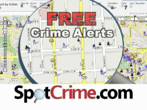SpotCrime Commercial Airing Today | SpotCrime.com Crime Mapping