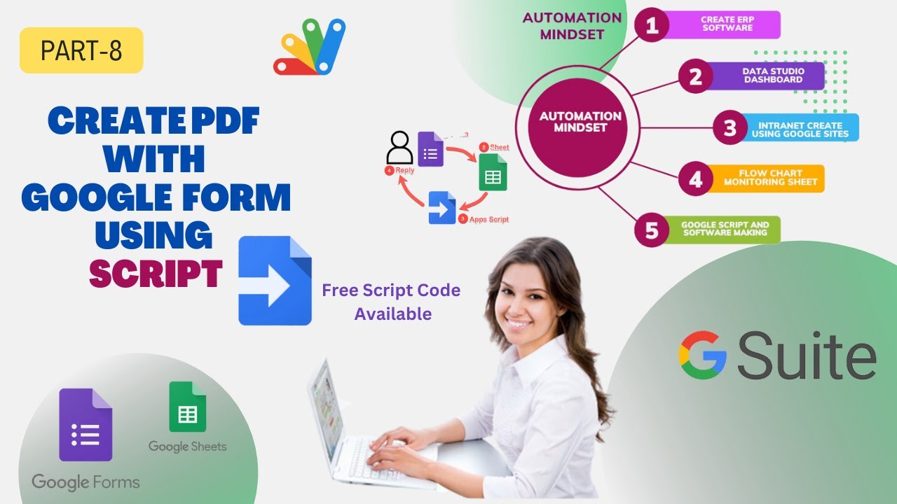 Create PDF Using Google Script | Google Script | Create PDF Template