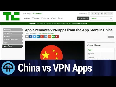 Apple Removes VPN Apps From China