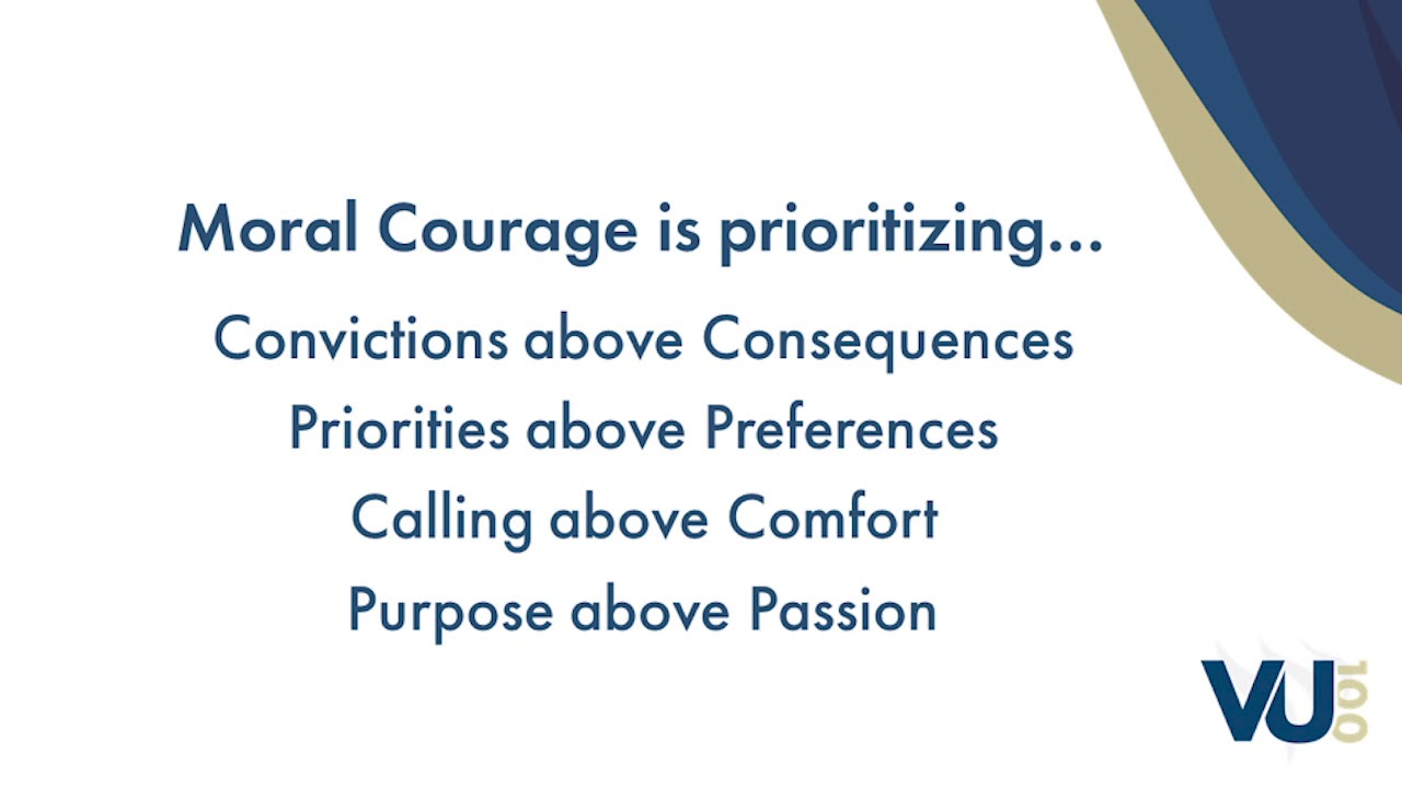 6. Cultivating Moral Courage - Dr  Michael J. Beals