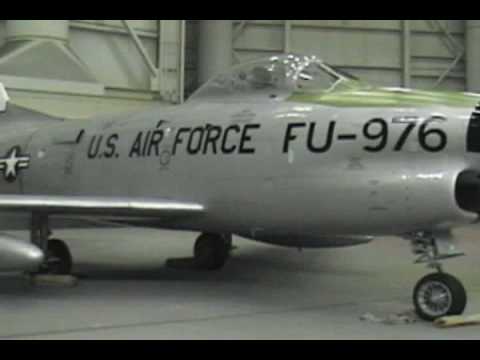 B-23 Dragon and F-86 Saber aircraft painting/restoration