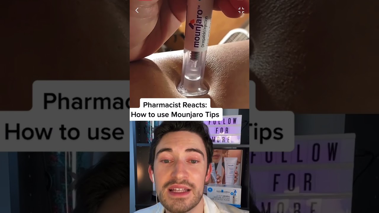 HOW TO: Inject Mounjaro #pharmacy #diabetes #mounjaro #mounjarojourney #weightloss #pharmacist