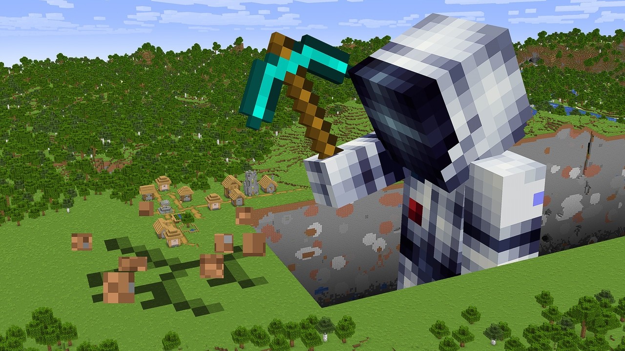 Minecraft, But I GROW Every Minute