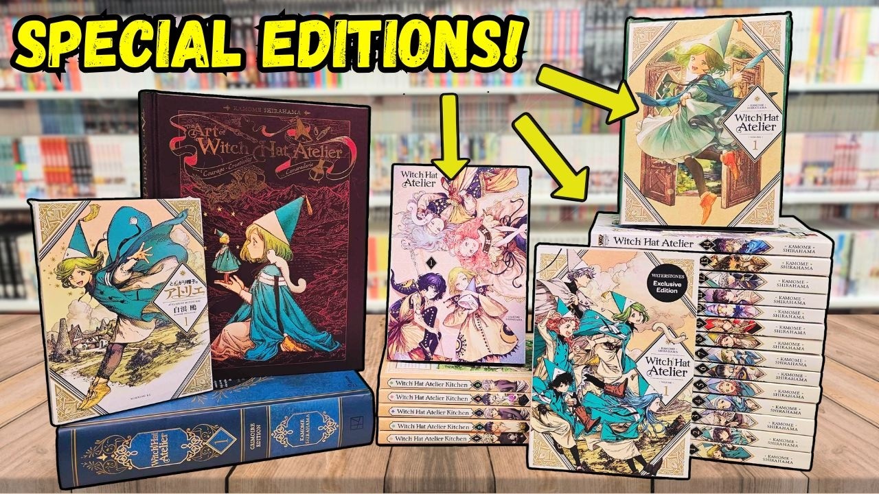 The Best Way To Collect And Read The Witch Hat Atelier Manga!