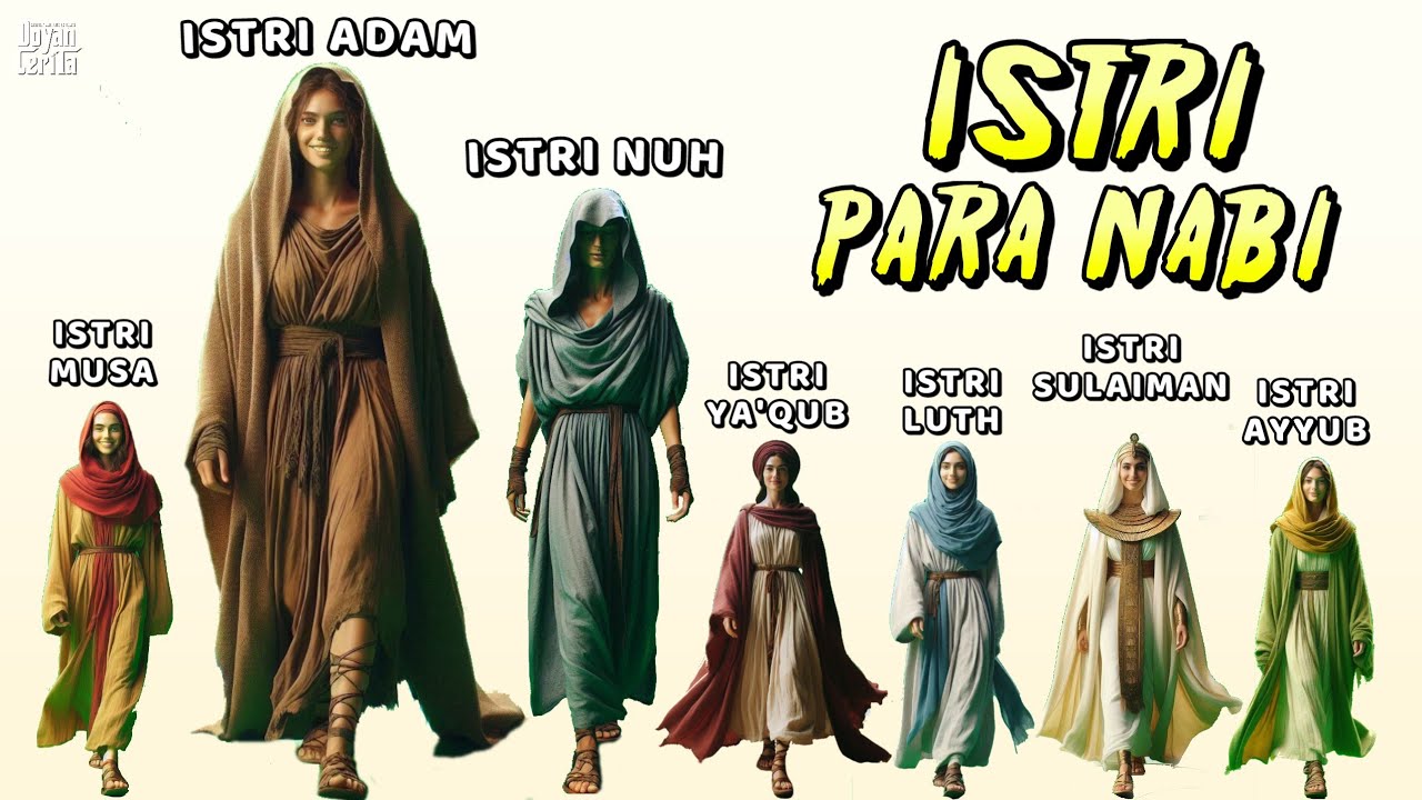 RARELY DISCUSSED‼️These Are All the Wives of the Prophets, From Prophet Adam to Prophet Muhammad 😍